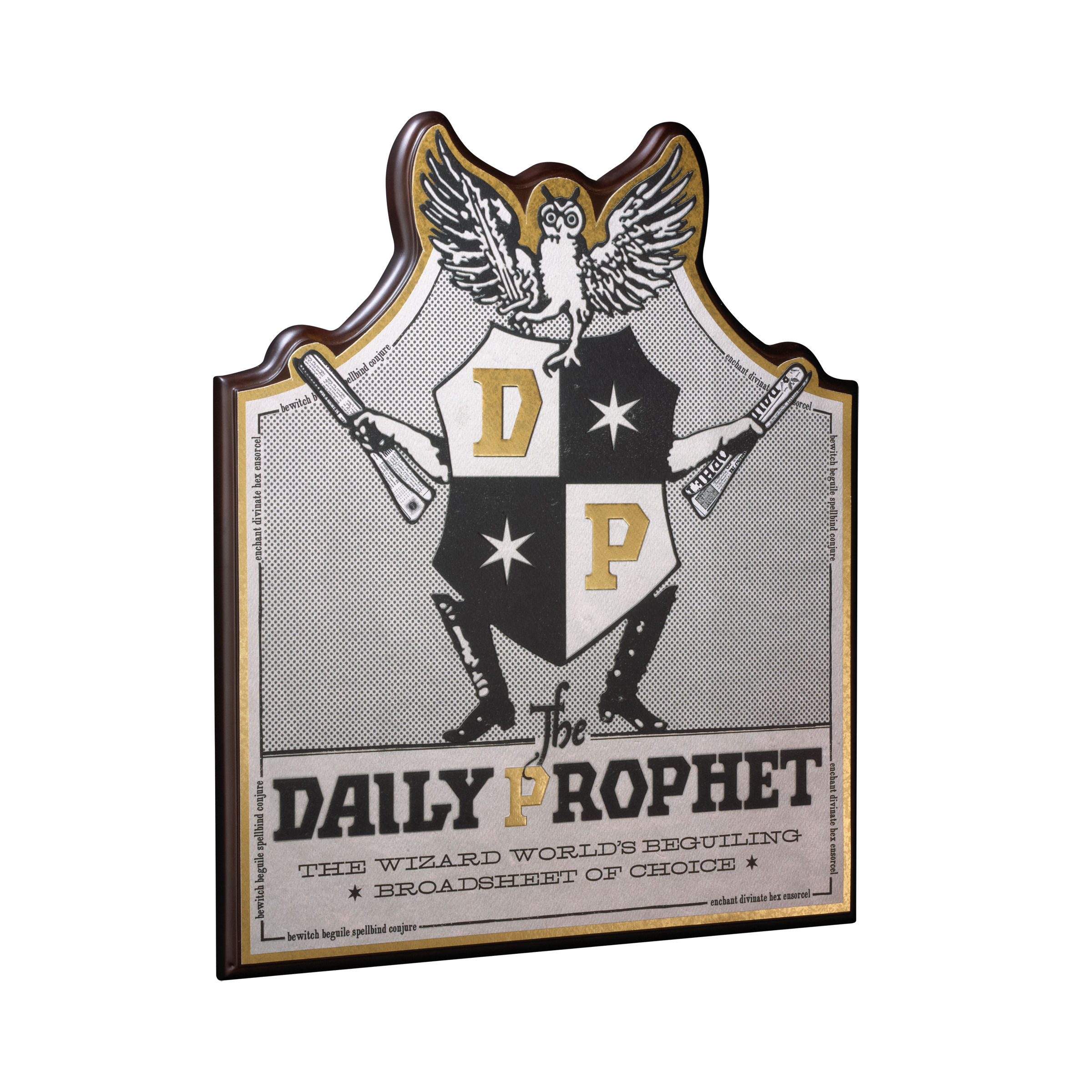 Daily Prophet Wall Plaque