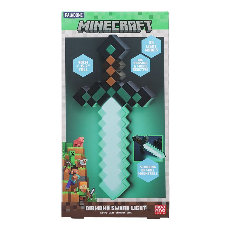 Minecraft - Officially Licensed Diamond Sword Light